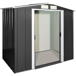 Tepro Metallgerätehaus ECO 6x4 anthrazit