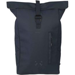 KATTBJØRN Laptoprucksack Rolltop, Midnight Blue, blau