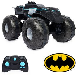 Spin Master RC-Auto Batman - RC All Terrain Batmobile (kompatibel mit 10 cm Figuren), für Land und Wasser, schwarz