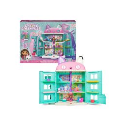 Spin Master Puppenhaus Gabby‘s Dollhouse, Purrfect Puppenhaus, mit 2 Spielzeugfiguren und Soundeffekten, bunt