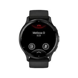 Garmin VENU® 3 Smartwatch faserverstärktes Polymer Silikon, 22 mm, Schwarz/Schiefergrau