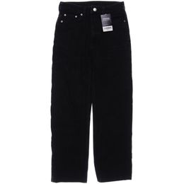 WEEKDAY Damen Jeans, schwarz, Gr. 24