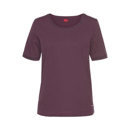 s.Oliver Schlafshirt Damen Gr&ouml;&szlig;e L bordeaux