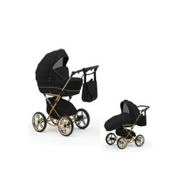 Elcar Kombi-Kinderwagen Sorento Gold 2 in 1 inkl. Sportsitz und Zubehör in 30 Farben