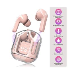 VSIUO Wireless Earbuds Deep Bass Ohrhörer Bluetooth-Kopfhörer (LED Anzeige