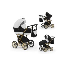 Elcar Kombi-Kinderwagen Sorento Gold 4 in 1 mit Sportsitz