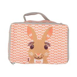 COQ EN PATE Kinderkoffer Kleiner Koffer Tasche aus Baumwolle Größe: 24 x 16