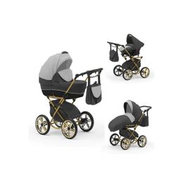 Elcar Kombi-Kinderwagen Sorento Gold 4 in 1 mit Sportsitz