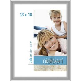 Nielsen Bilderrahmen 33203 Alurahmen Classic Silber 13x18cm