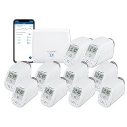 homematic IP homematic IP Starterset Heizen +8x Thermostat Smart-Home Starter-Set