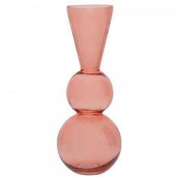 Urban Nature Culture Dekovase Vase Torri Quartz Pink Recycled Glass (11x28cm)