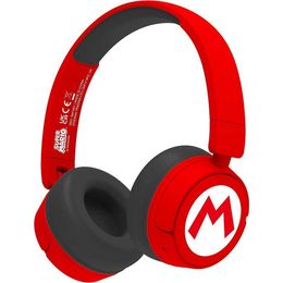 OTL Super Mario Logo Bluetooth Kinder Kopfhörer Bluetooth-Kopfhörer (Bluetooth