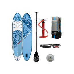 JBAY.ZONE Inflatable SUP-Board KAME H2 Allround SUP Board Komplettset blau