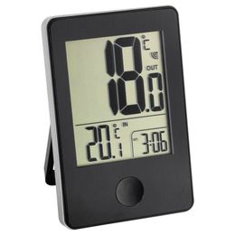 Tfa Dostmann Hygrometer Funk-Thermometer mit Uhr