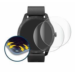 BROTECT Full-Cover Schutzfolie für SilverCrest Fitness-Smartwatch