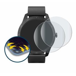 BROTECT Full-Cover Schutzfolie für SilverCrest Fitness-Smartwatch