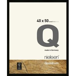 Nielsen Bilderrahmen 6540001 Quadrum schwarz 40x50cm