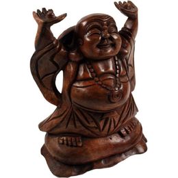 Guru-Shop Buddhafigur Lucky Buddha Statue 20 cm