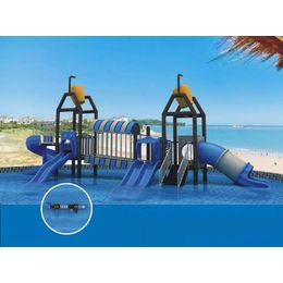 JVmoebel Spielturm für Kinder Spielplatz aus Plastik Rutscht ins Wasser