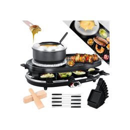 Kesser Raclette, 8 Raclettepfännchen