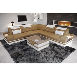 Sofa Dreams Ecksofa Leder Couch Sofa Trivento L Form Ledersofa