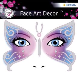 Herma Collegeblock Herma Face Art Sticker Butterfly