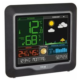 Tfa Dostmann Wetterstation Season TFA 35.1150.01 mit Farbdisplay Funkwetterstation