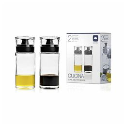 Leonardo Ölspender Cucina Essig- und Ölflasche 2er Set