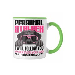 Trendation Tasse Labrador Besitzerin Tasse Geschenk Lustiger Spruch Geschenkidee Person