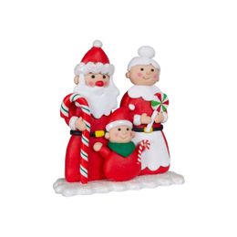 Christmas Paradise Weihnachtsfigur Weihnachtsmann Familie 14cm (Deko Figur)