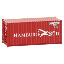 Faller Güterwagen H0 20' Container HAMBURG SÜD