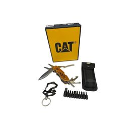 Caterpillar Taschenmesser CAT Multitool BOX 2er Set mit 11 in 1 Multitool mit Gürteltasche und