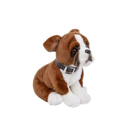 Teddys Rothenburg Kuscheltier Boxer + Halsband 27 cm Kuscheltier Hund
