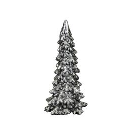 Posiwio Künstlicher Weihnachtsbaum Tannenbaum SHINY silber mit Glitzer H15cm Dekotanne Dekobaum Weihnacht