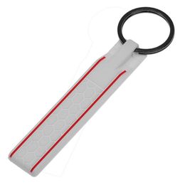 mt-key Schlüsselanhänger Silikon Schlüssel Band Key Tag Schlüssel Anhänger im Wabe Design