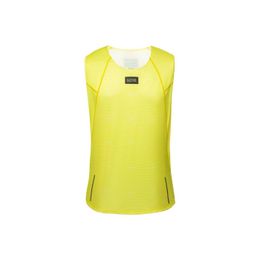 Gore® Wear Trainingsshirt Herren Laufshirt CONTEST DAILY SINGLET gelb (1-tlg)