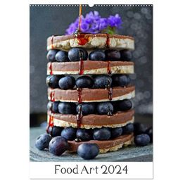 Calvendo Wandkalender Food Art 2024 (Wandkalender 2024 DIN A2 hoch)