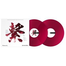 Pioneer RB-VD2-CR Rekordbox Control Vinyl (2er-Set) (rot)