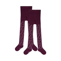 s.Oliver Strumpfhose Strumpfhose 2er Pack, lila