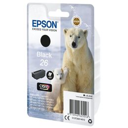 Epson Original Epson 26 Black (C13T26014012) Tintenpatrone