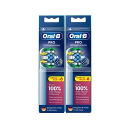 Oral-B Aufsteckbürsten Oral-B Pro Tiefenreinigung Ersatz-Bürstenköpfe 6stk.