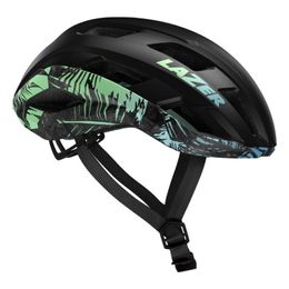 Lazer Rennrad/Gravel-Helm Strada KinetiCore, Matte Tropical Leaves