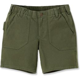 Carhartt Rugged Flex Canvas Work, Shorts Damen