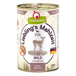 Granatapet Liebling’s Mahlzeit Wild PUR 6x400g