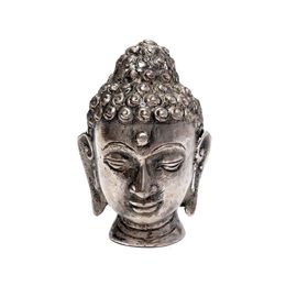 Brillibrum Dekofigur Thai Buddha Kopf Figur Feng Shui Skulptur Yoga Meditation
