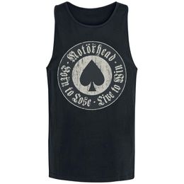 Motörhead Motörhead Born To Lose Tank-Top schwarz in L