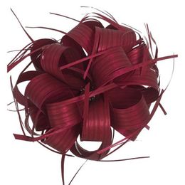 BB-Verpackungen | Ziehschleifenband "Country Bows" in Bordeaux 17 mm x 40 m