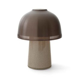 &tradition &Tradition - Raku LED-Tischleuchte SH8, Ø 16 x 21 cm, beige grey & bronzed