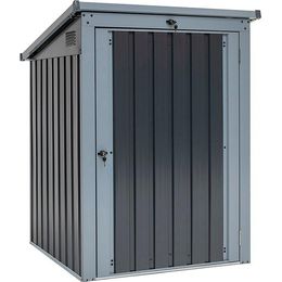 WESTMANN Mülltonnenbox ISBS-T1D, für 1x240 l, BxTxH: 104x101x134 cm, grau
