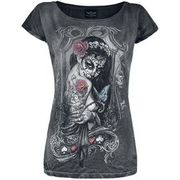 Alchemy England Widow's Weed T-Shirt anthrazit in L